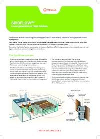 Spidflow® rapid compact flotation unit | Veolia Water Technologies UK ...