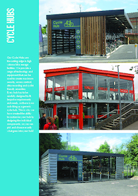 Cycle hubs - bespoke design, manufacture, installation | Cyclepods ...