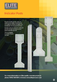 Precast concrete indicator posts | Elite Precast Concrete | ESI ...