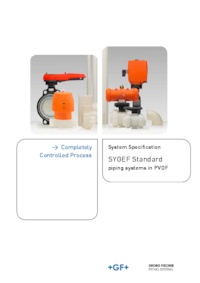 SYGEF Standard (PVDF) system for chemical applications | George Fischer ...