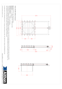 Medium duty 1000mm penstock | Althon | ESI Enviropro