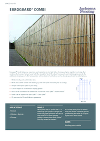 EuroGuard® Combi fencing panels | Jacksons Fencing | ESI External Works