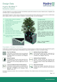 Hydro Biofilter™ bioretention system | Hydro International | ESI ...