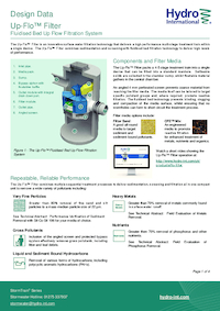 Up-Flo™ Filter fluidised bed filtration system | Hydro International ...