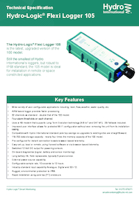 Hydro-Logic Flexi Logger 105 | Hydro International | ESI Enviropro