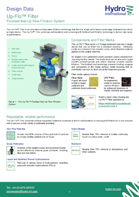 Up-Flo™ Filter fluidised bed filtration system | Hydro International ...