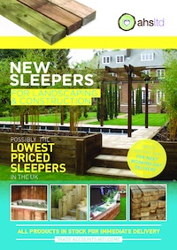 Hardwood and softwood sleepers | AHS Ltd | ESI External Works