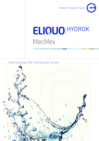MecMex™ self-cleaning CSO mechanical screen | ELIQUO HYDROK | ESI Enviropro