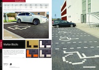 Concrete marker blocks for roads and pavements | Marshalls | ESI ...