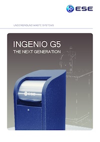 Ingenio G5 underground litter bin system | ESE World | ESI External Works