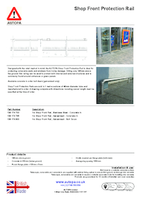 AUTOPA trolley protection rails | AUTOPA | ESI Building Design