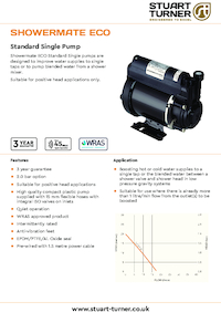 Showermate bathroom and shower pumps | Stuart Turner | ESI Building ...