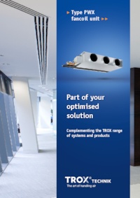 Type PWX fan coil unit (FCU) | TROX UK | ESI Building Services