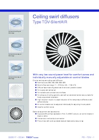 Ceiling Swirl Diffusers | TROX UK | ESI Building Services