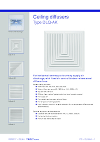 Ceiling Diffuser | TROX UK | ESI Building Services