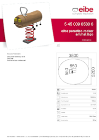 eibe paradiso Ugo spring rocker | eibe Play Ltd | ESI External Works