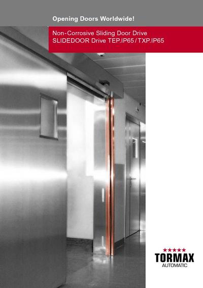 TORMAX Secure+Therm automatic sliding door system | TORMAX United ...