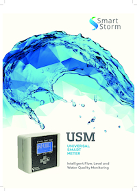 USM open channel flow meter | Smart Storm | ESI Enviropro