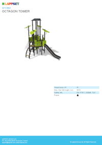 Octagon Tower themed multi play activity tower | Redlynch Leisure ...