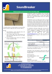 SoundBreaker acoustic cavity barrier | Sound Reduction Systems | ESI ...