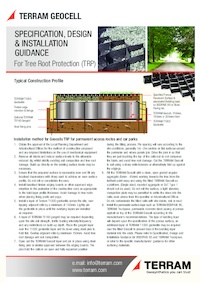 Tree root protection in Kent using TERRAM GEOCELL | Terram | ESI ...