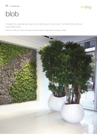 Avant-Garde - Blob contemporary outdoor tree planters | Livingreen ...