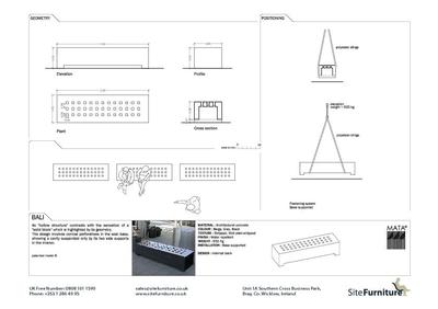 Mago - Sol bench | Public Spaces | ESI External Works