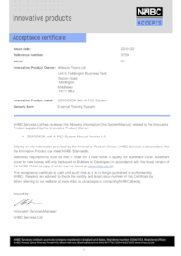 Fire-rated decking system now certified by NHBC Accepts | Alfresco ...