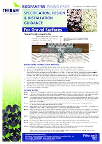 BodPave 85 plastic cellular pavers | Groundtrax Systems | ESI External ...