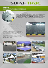 Supa-Trac - Temporary Trafficable Event Surface | Groundtrax Systems ...