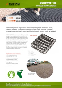 BodPave® 85 plastic cellular pavers | Groundtrax Systems | ESI External ...