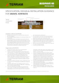 BodPave® 85 plastic cellular pavers | Groundtrax Systems | ESI External ...