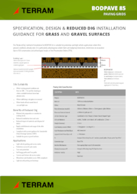 BodPave® 85 plastic cellular pavers | Groundtrax Systems | ESI External ...