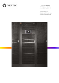 Liebert® APM UPS, 30-600 kW | Vertiv | ESI Building Services