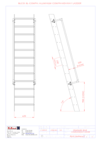 Companionway fixed vertical ladder | Bilco UK | ESI Building Design