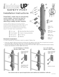 LadderUp® safety post | Bilco UK | ESI Building Design