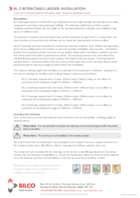 Type BL-Z industrial-grade retractable ladder | Bilco UK | ESI Building ...