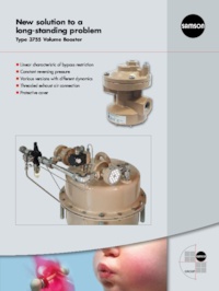 Type 3755 Pneumatic Volume Booster | Samson Controls | ESI Enviropro