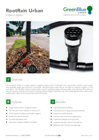 RootRain Urban irrigation and aeration system | GreenBlue Urban Ltd ...