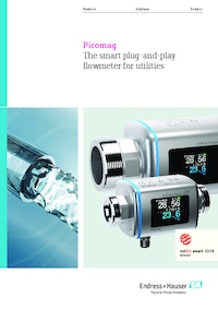 Picomag pocket-sized electromagnetic flowmeter | Endress+Hauser | ESI ...