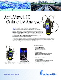 Accuview UV254nm (UVT/UVA) Instrument | Pollution & Process Monitoring ...