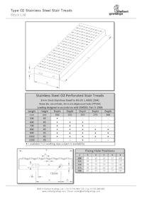 Type O2 perforated planks | Elefant Gratings | ESI Building Design
