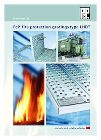 Type LHD® perforated mild steel fire protection gratings | Elefant ...