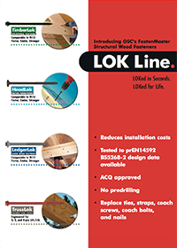 FastenMaster® TrussLOK wood fasteners | OSC Sales | ESI Building Design