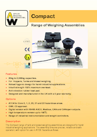 Compact weighing assemblies | Applied Weighing International | ESI ...