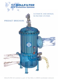 Bollfilter 6.18 automatic backflushing filter | Bollfilter UK | ESI ...