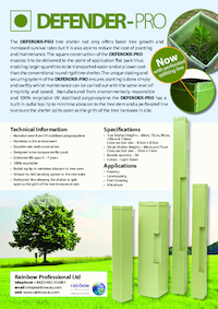 Defender Pro tree shelter | Rainbow Professional | ESI External Works