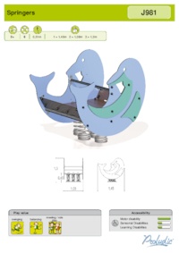 Dippy the Dolphin springer (J981) | Proludic Play & Sports Areas | ESI ...