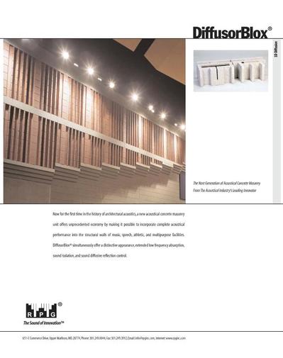 RPG Diffuser System Waveform QRD734 Bicubics Spline | Acoustic GRG ...