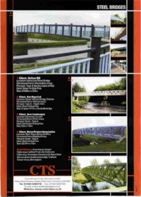 Pedestrian bridge for Capital Quarter, Cardiff | CTS Bridges | ESI External Works